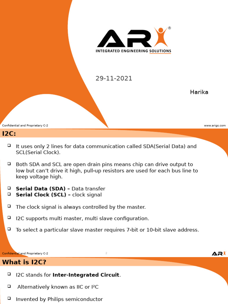 Harika: Confidential and Proprietary C-2 | PDF