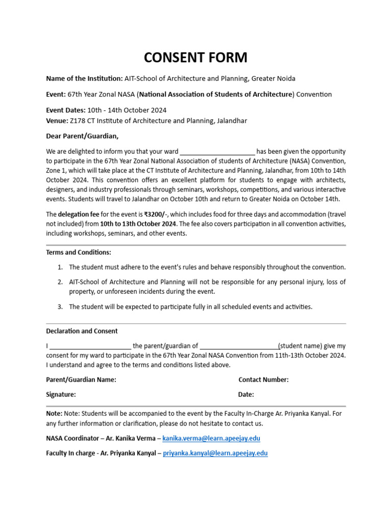 Consent Form | PDF