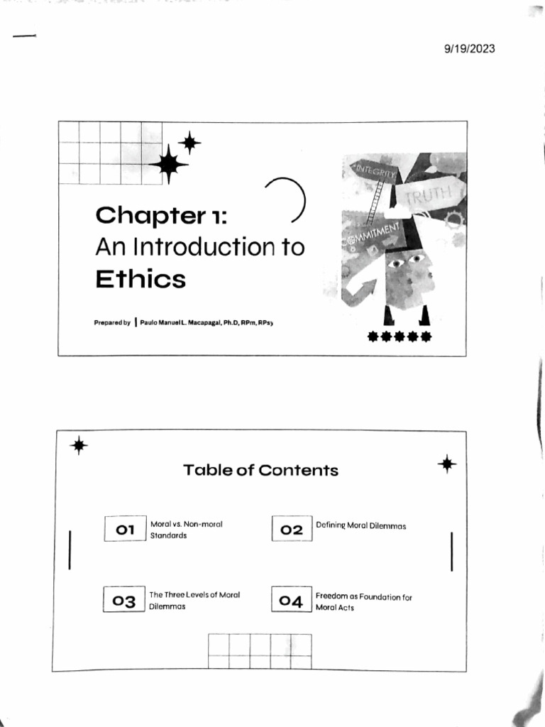 Chapter 1 3 - Ethics | PDF
