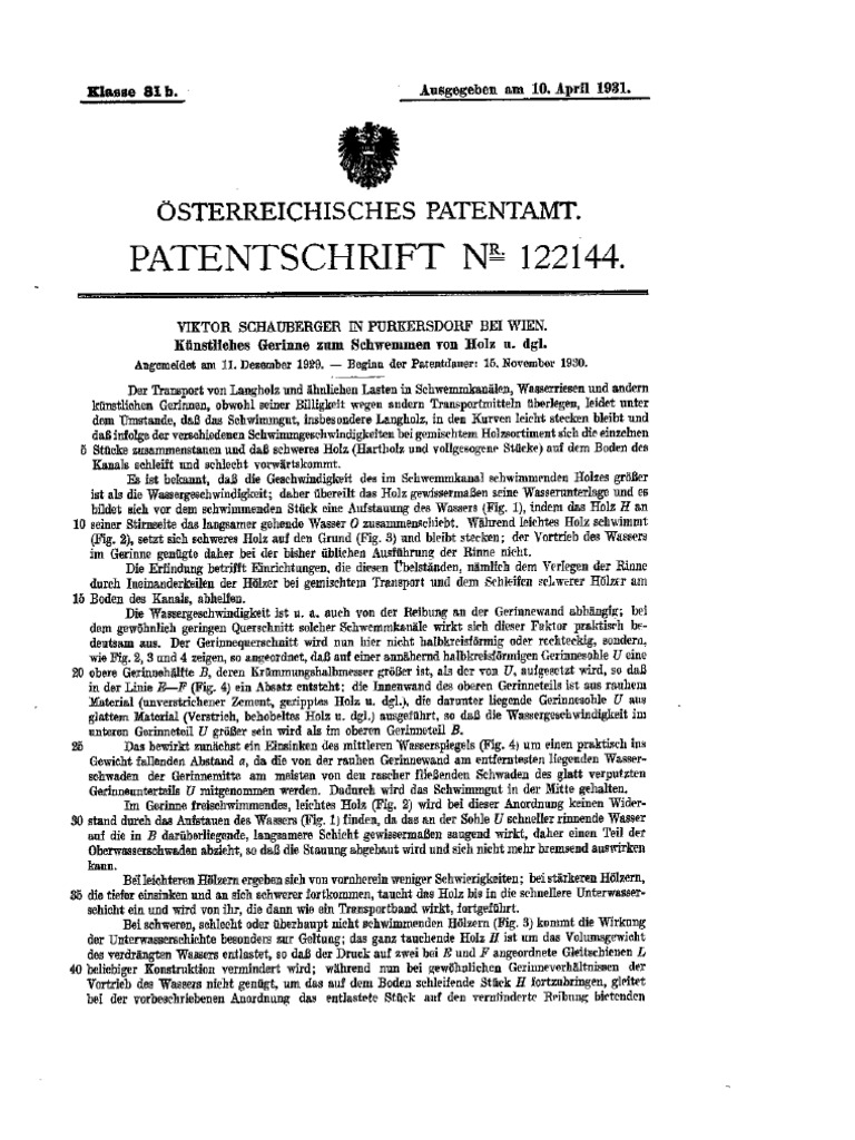 Schwemmen Von Holz | PDF