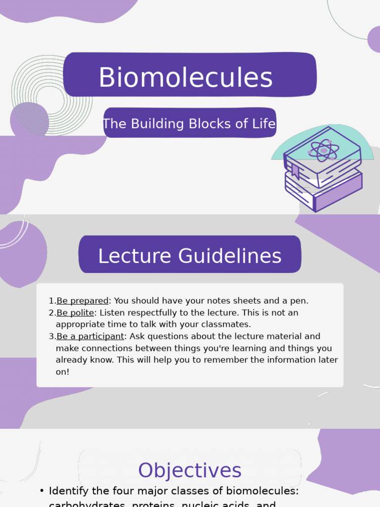 Biomolecule | PDF