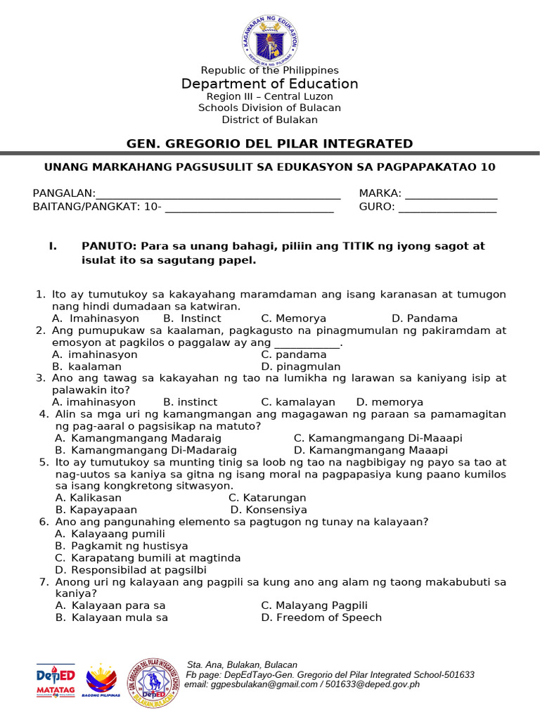 2023 Esp q1 PT | PDF