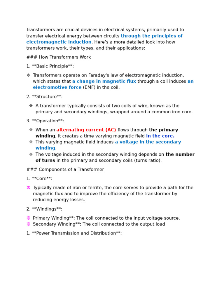 Through The Principles of Electromagnetic Induction | PDF