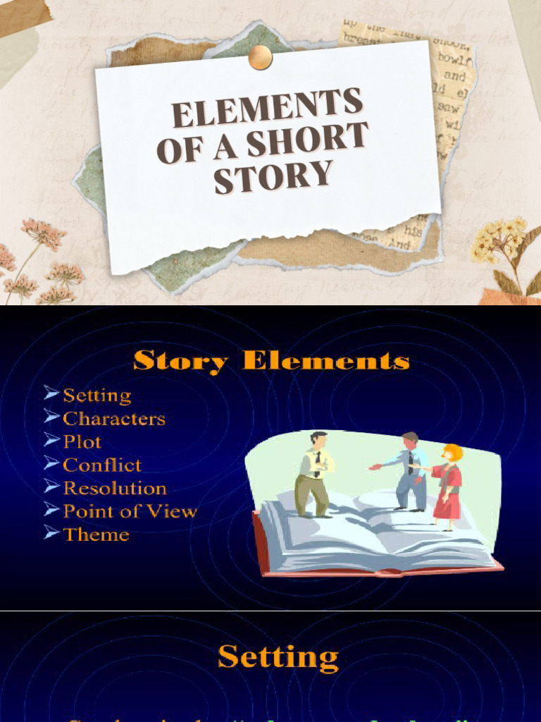 Lesson 3-Elements of a Short Story | PDF