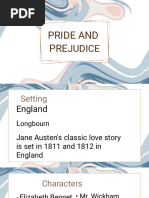 Pride and Prejudice (Public Domain Text) | PDF
