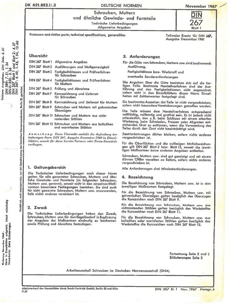 DIN 267 (1) | PDF