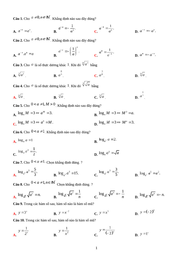 Đề cương CK2 toán 11 2023-2024 | PDF