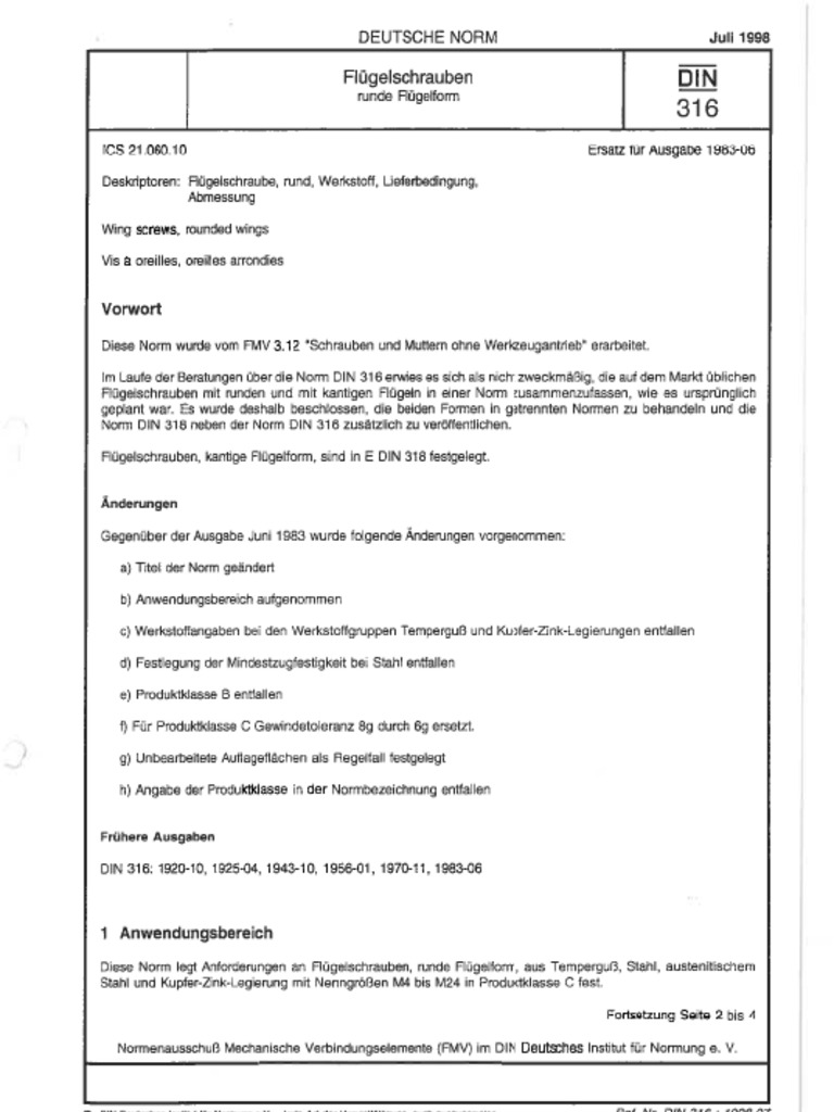 Din 316 | PDF