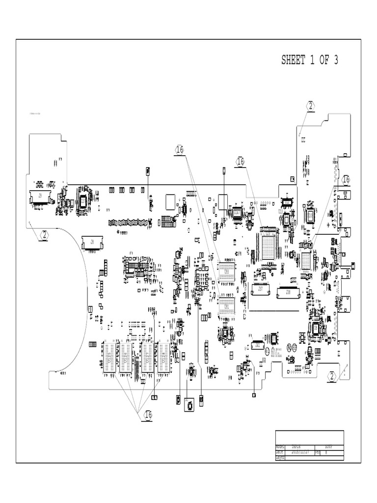 NM-A421 BoardView PDF - THP1H-8 | PDF