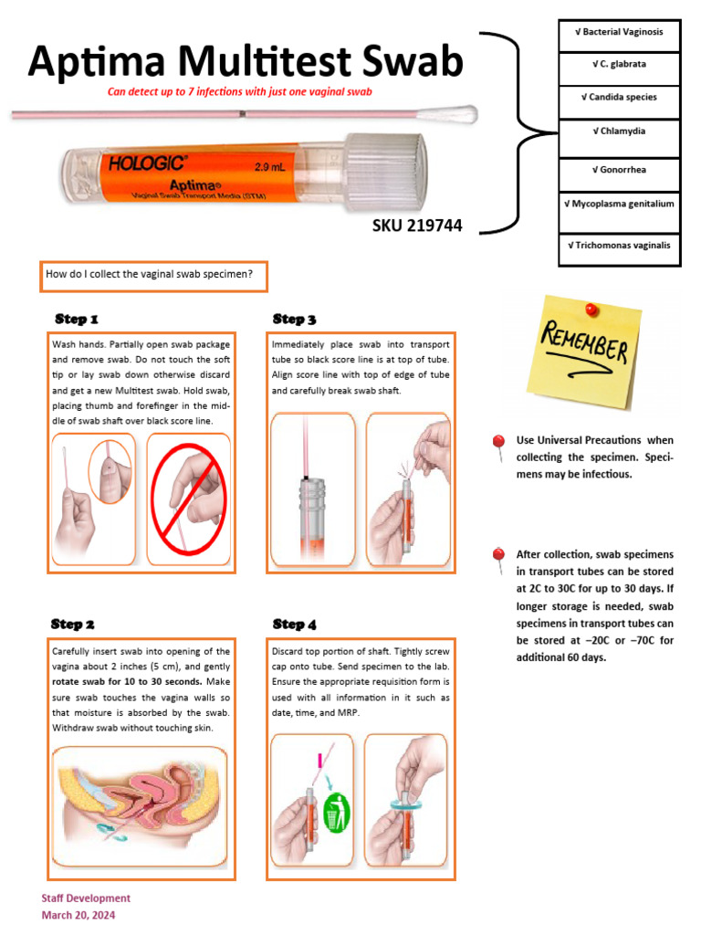 Aptima Swab | PDF