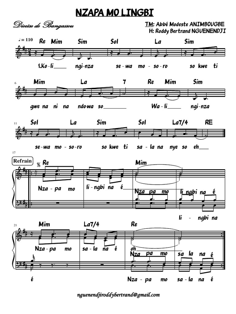NZAPA - MO - LINGBI Abbé Modeste ANIMBOUGBE | PDF