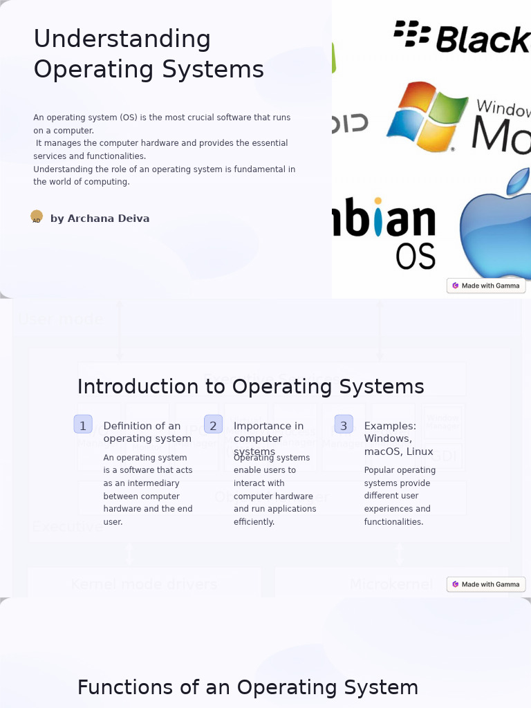 Understanding Operating Systems | PDF