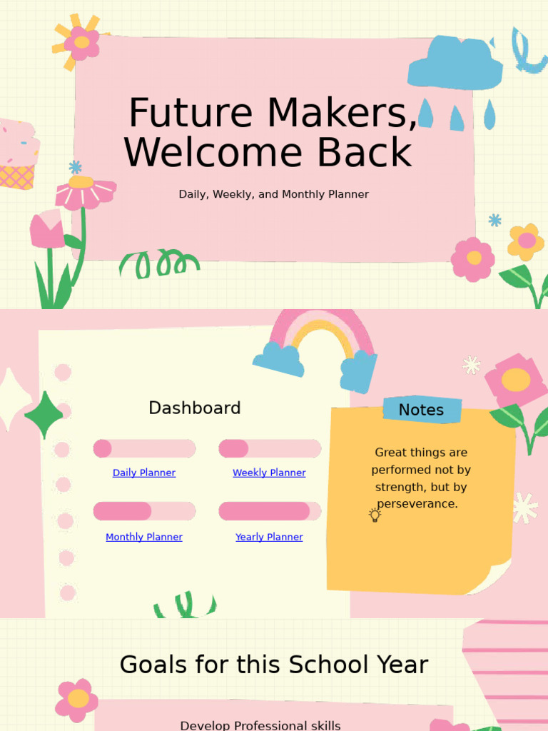 Future Makers, Welcome Back | PDF