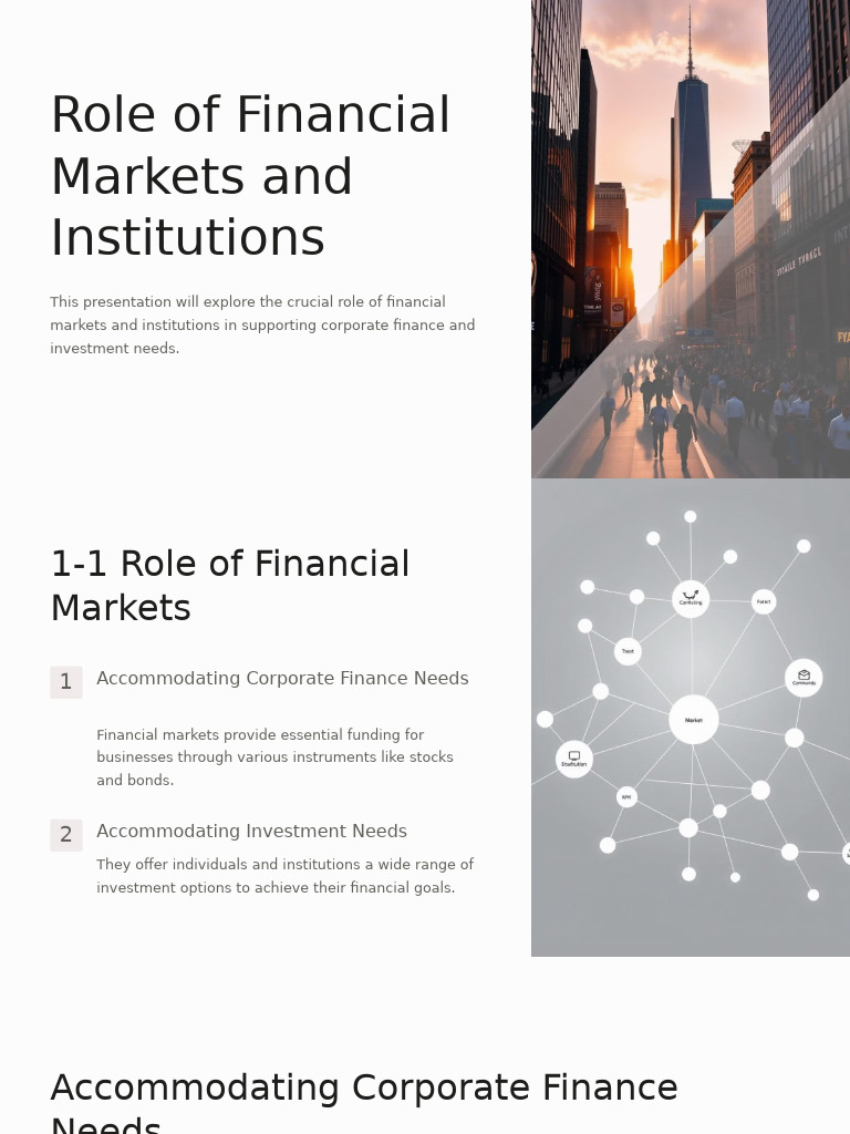 Ch.01 Role-of-Financial-Markets-and-Institutions | PDF