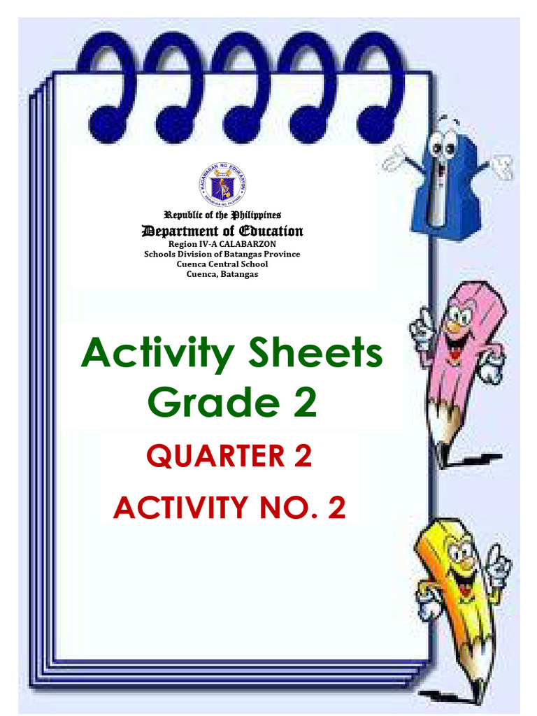 QUARTER 2-ACTIVITY SHEETS NO.2 | PDF