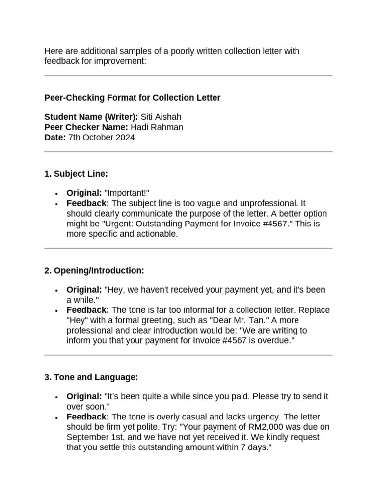 Sample Response Cl-Poorly Written 01 | PDF