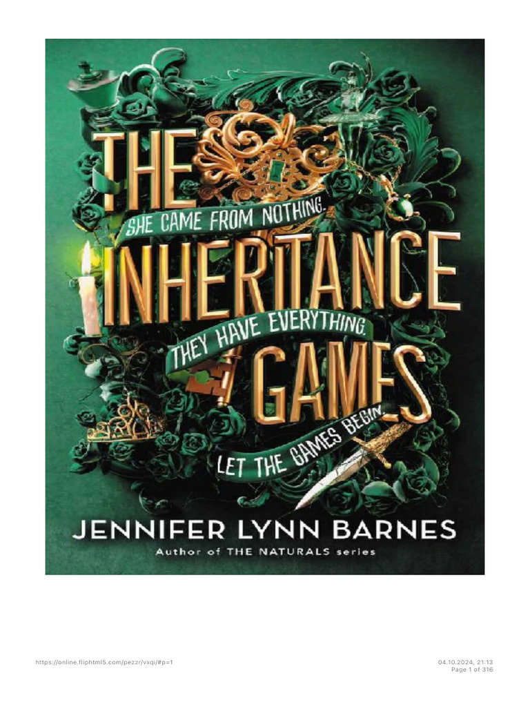 The Inheritance Games by Jennifer Lynn Barnes | PDF