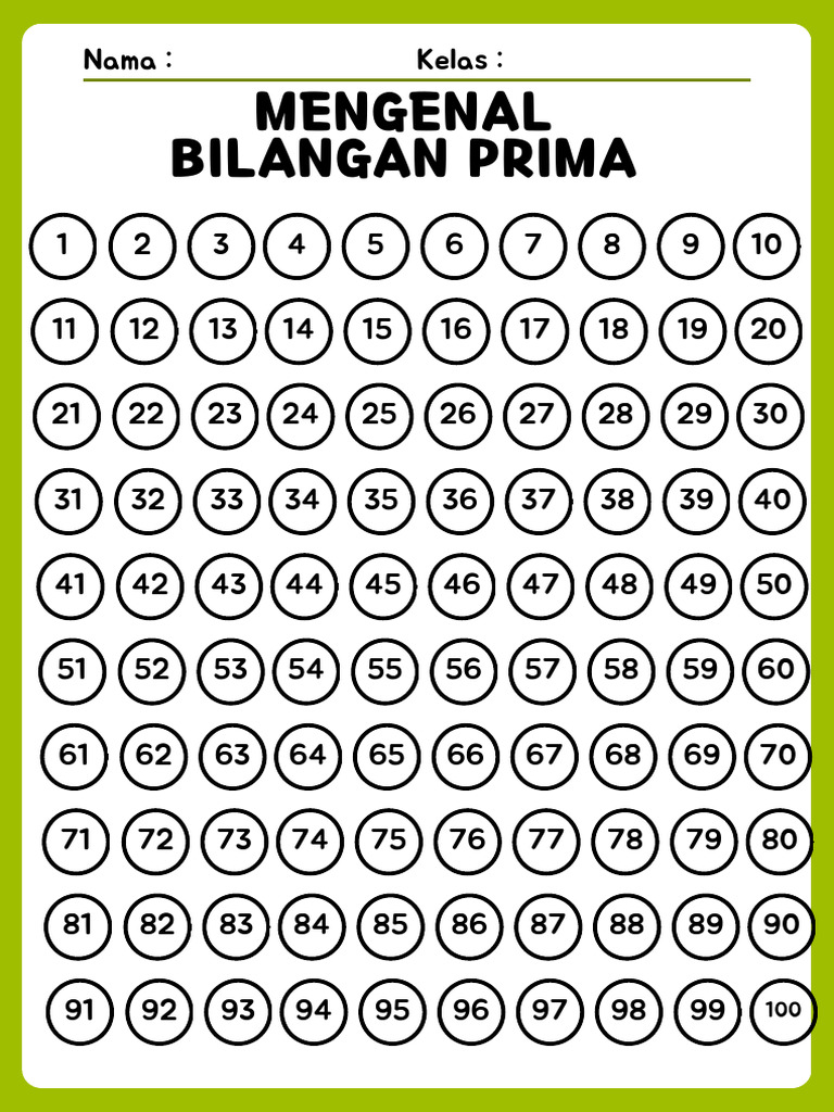 Mengenal Bilangan Prima | PDF