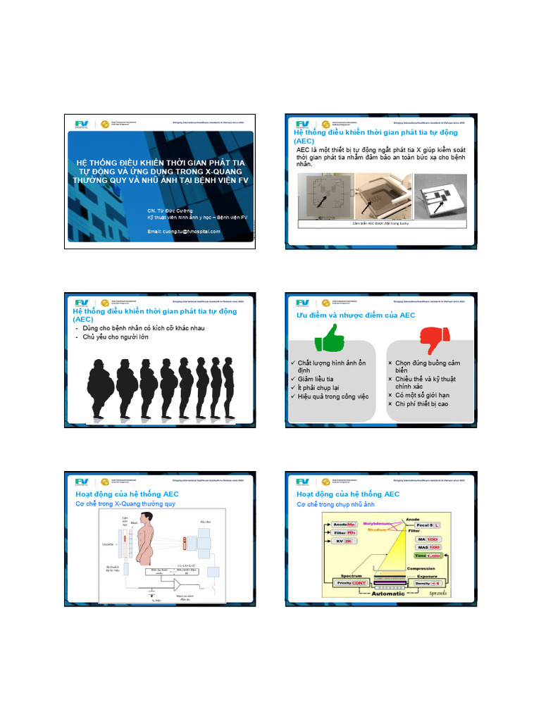 HỆ THỐNG ĐIỀU KHIỂN THỜI GIAN PHÁT TIA TỰ ĐỘNG VÀ ỨNG DỤNG TRONG X-QUANG | PDF | Vietnam