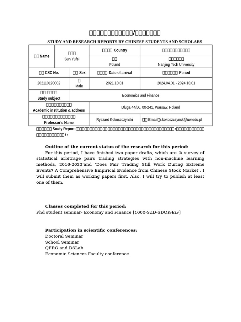 Period Report 2024.04.01-2024.10.01 | PDF