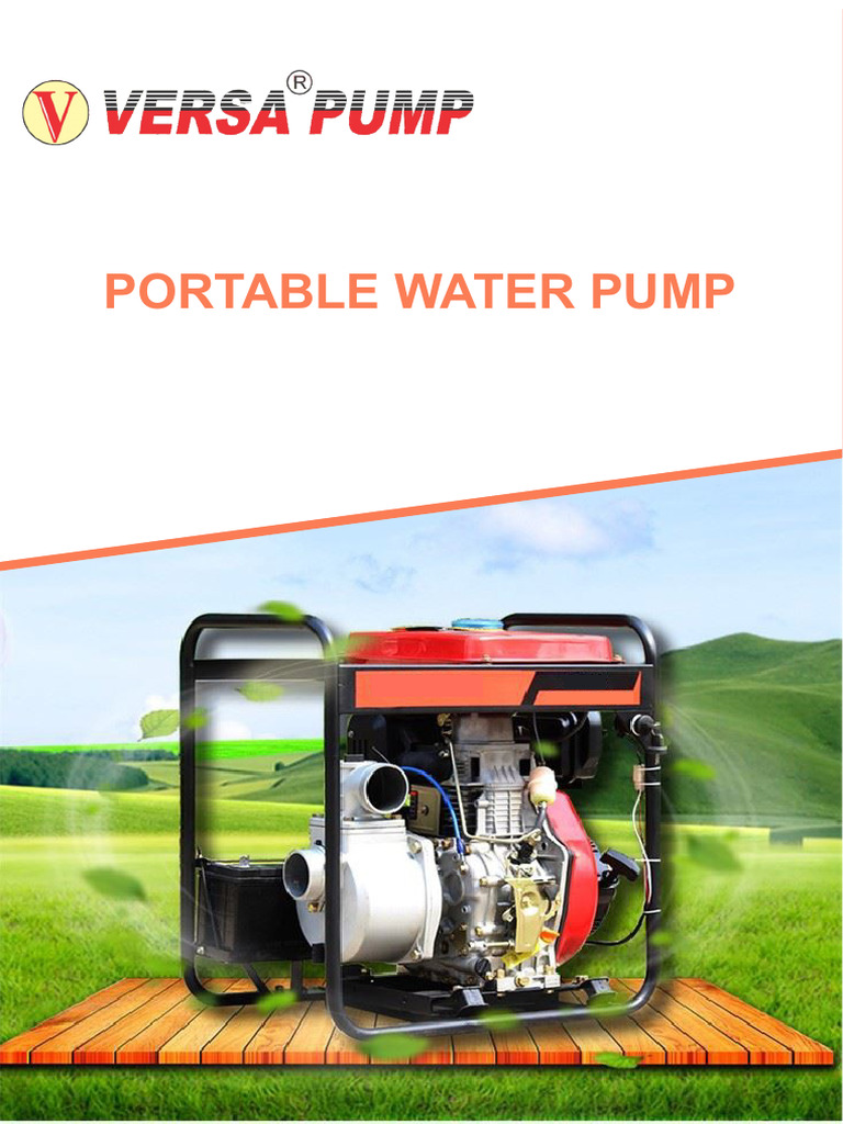 Versa Portable Water Pump | PDF