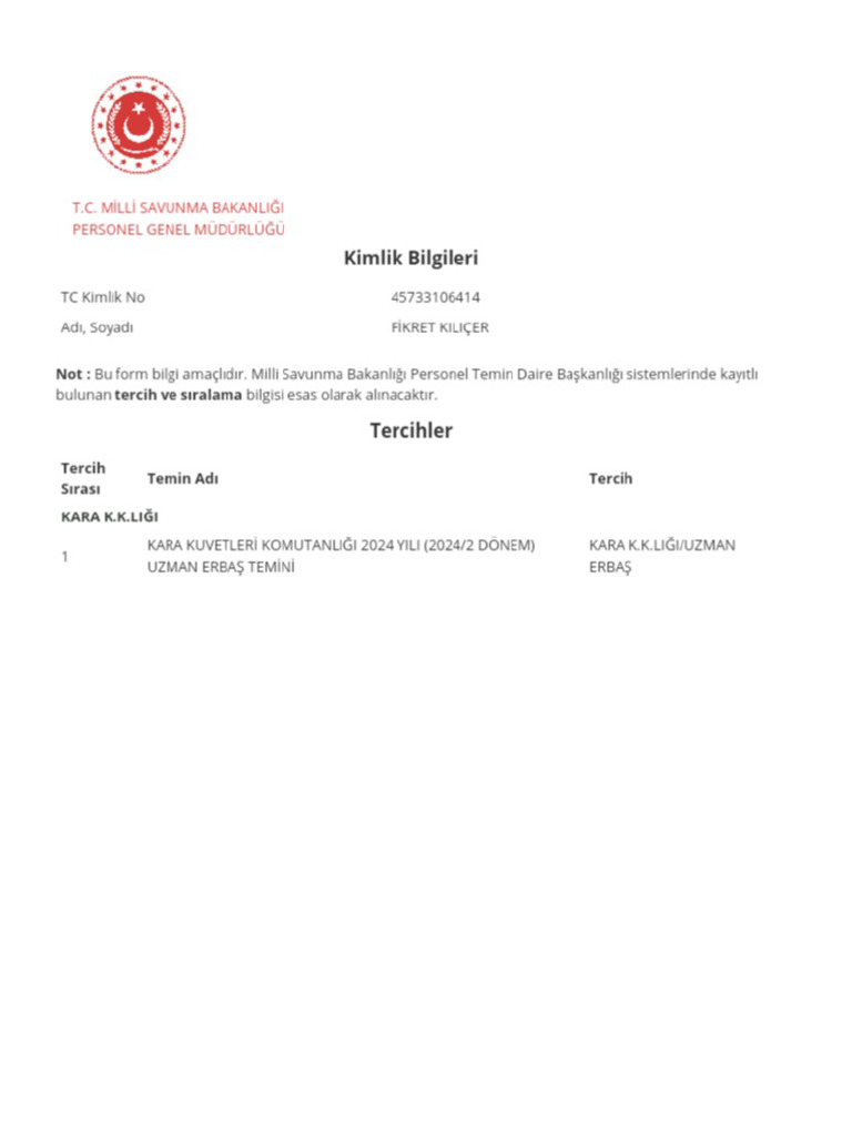 Basvuru Yazdir | PDF