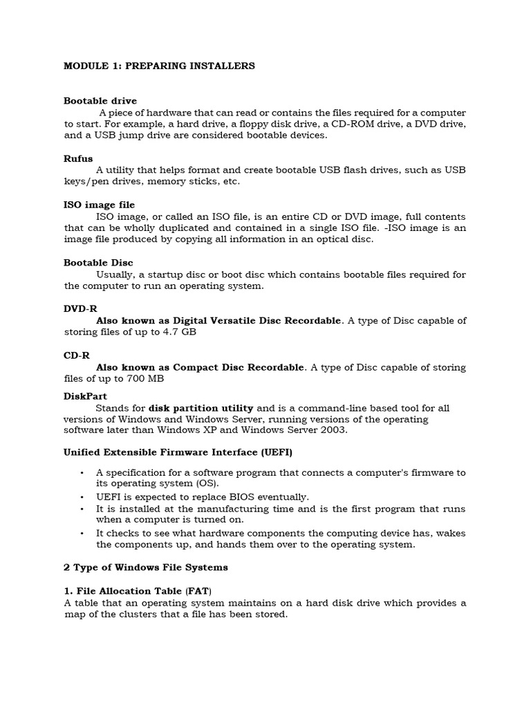 PREPARING-INSTALLER (1) | PDF