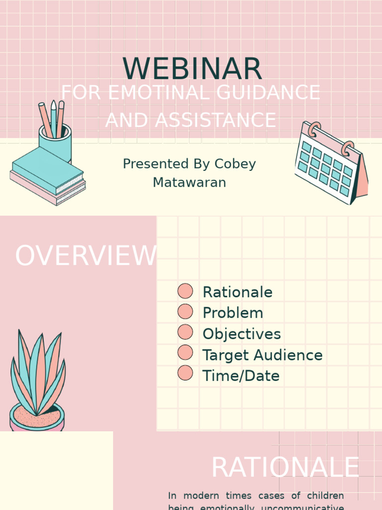 Pink Yellow Playful Thesis Defense Presentation | PDF