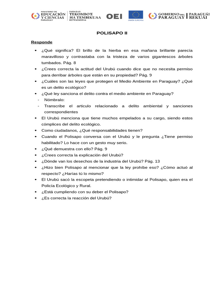 POLISAPO II Redaccion Creativa | PDF