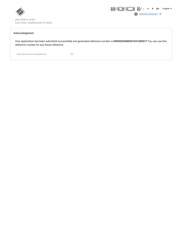 Form 6 Mukesh Prasad | PDF