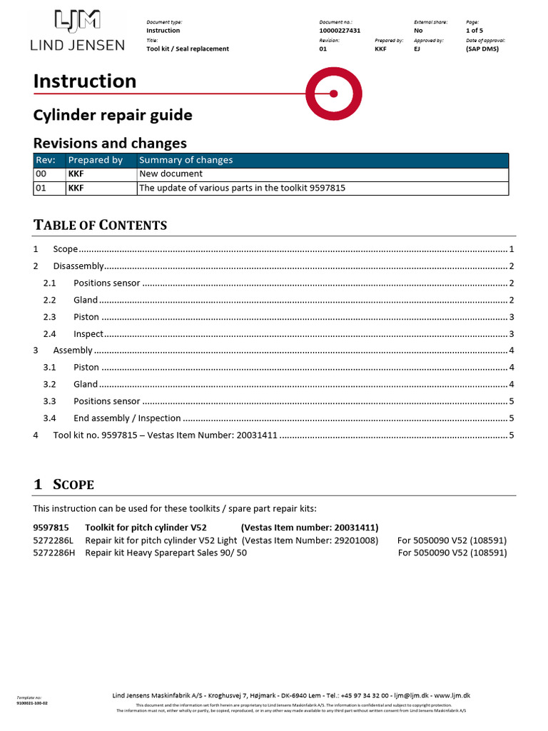 Cylinder Repair Guide 1 | PDF