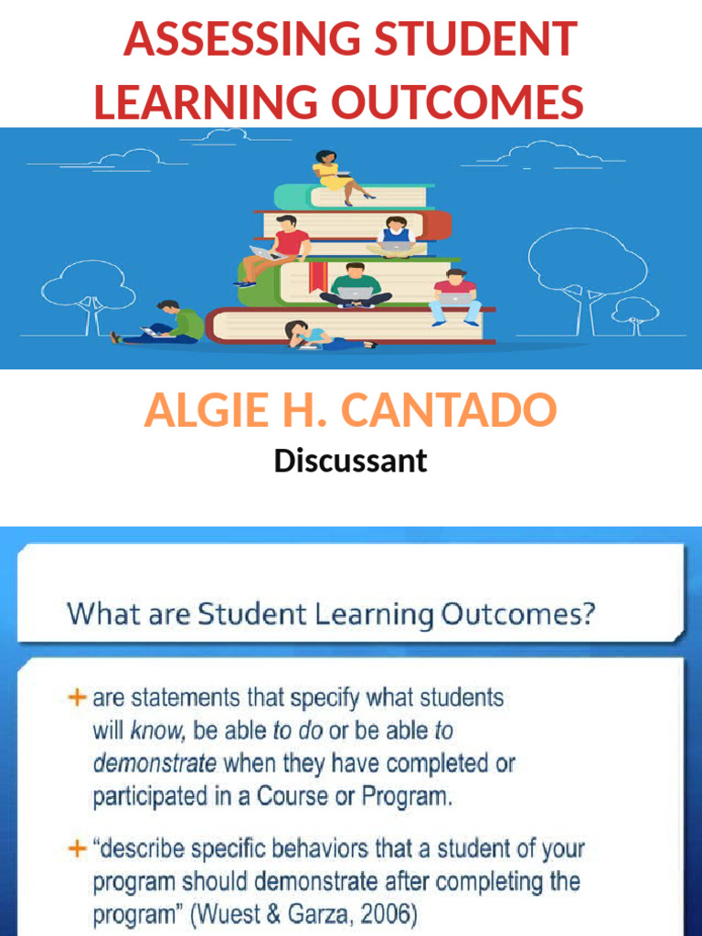 Student Learning Outcomes | PDF