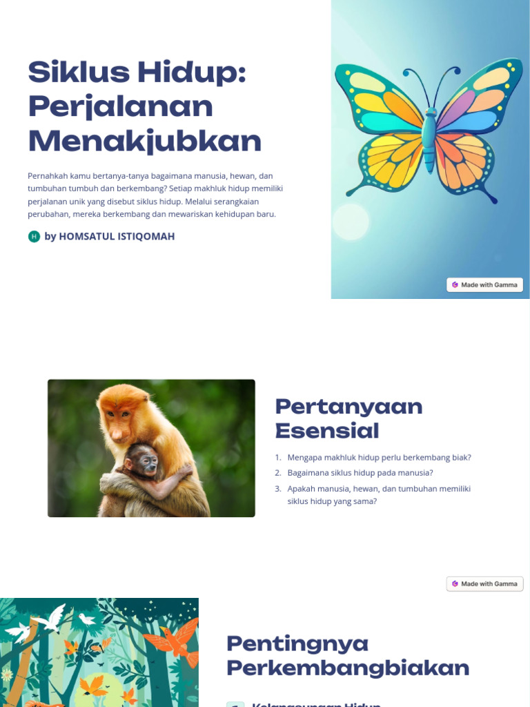 Siklus Hidup Perjalanan Menakjubkan | PDF | Kesehatan Holistik | Sains ...