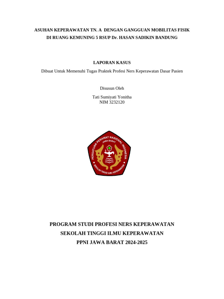 NEW ASUHAN KEPERAWATAN TN Ade KMG 5 | PDF