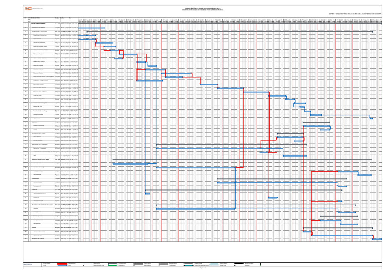 Efs-Planning D'execution Des Travaux | PDF