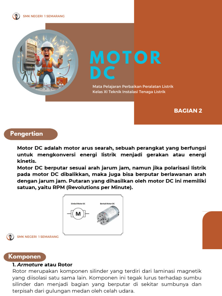 Motor DC | PDF