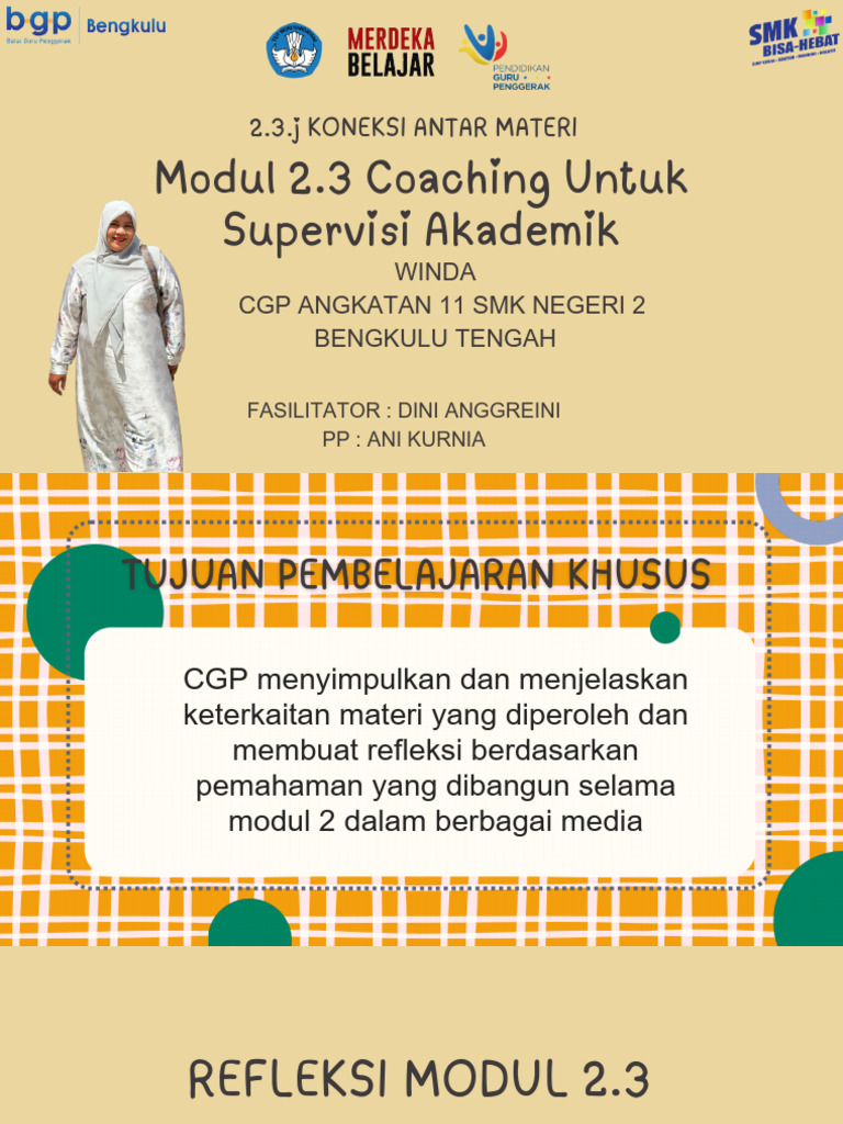 Koneksi Antar Materi 2.3 WINDA | PDF