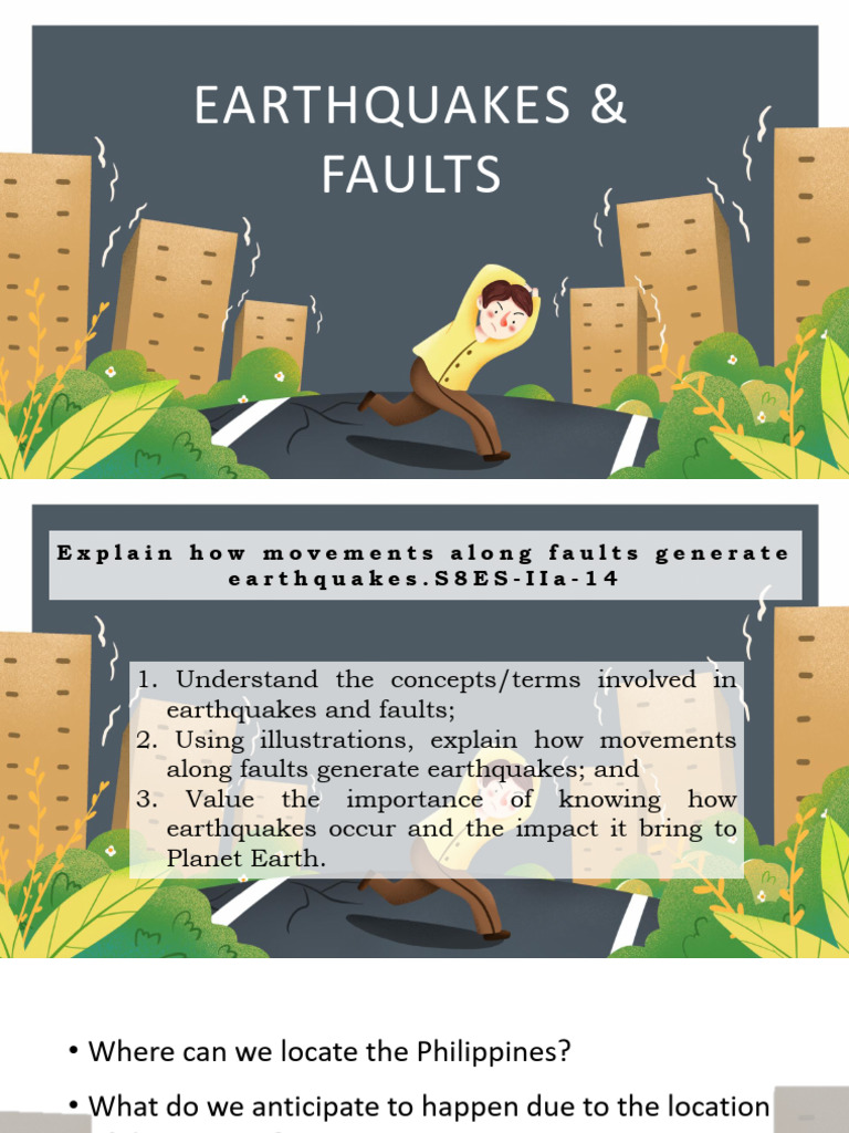 Earthquake and Faults | PDF | Science & Mathematics