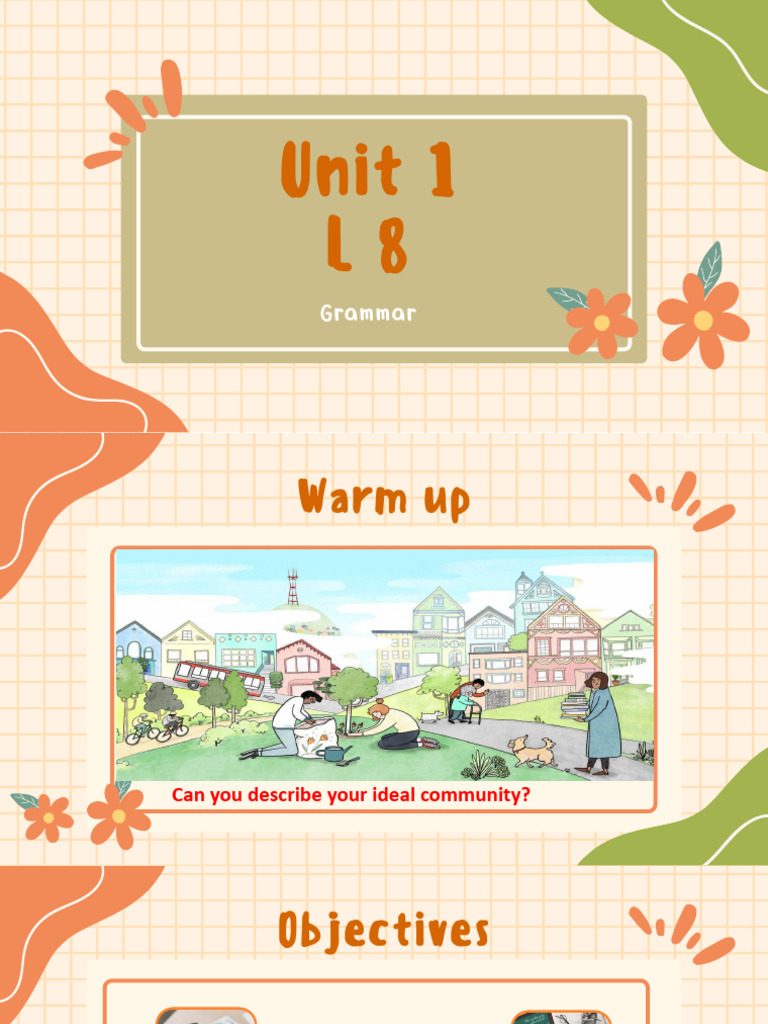 unit 1 L 8 grammar | PDF