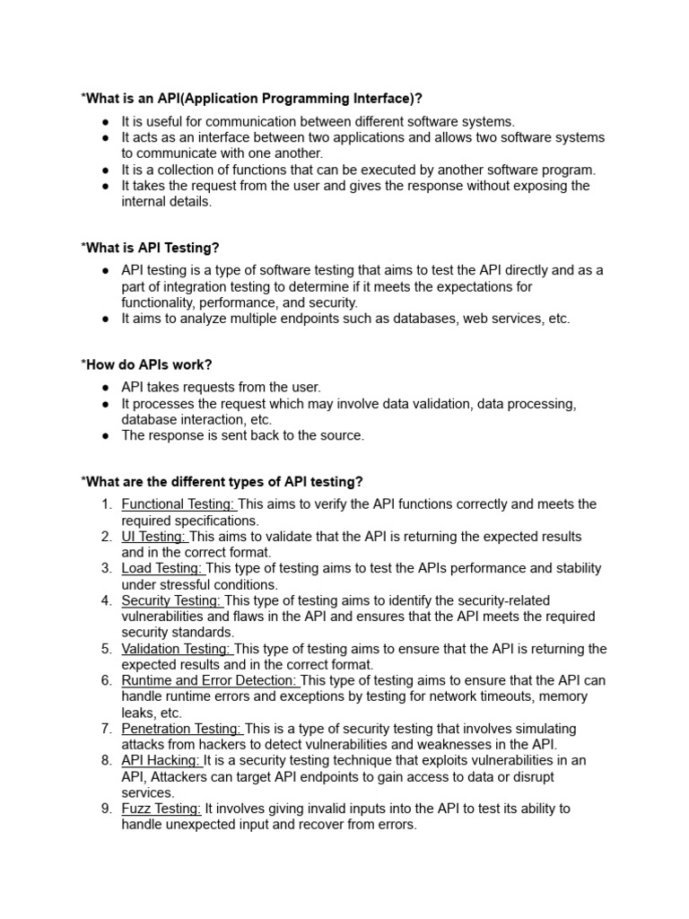 Print STUDY API iQ&A | PDF