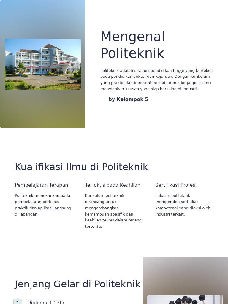 Mengenal Politeknik | PDF