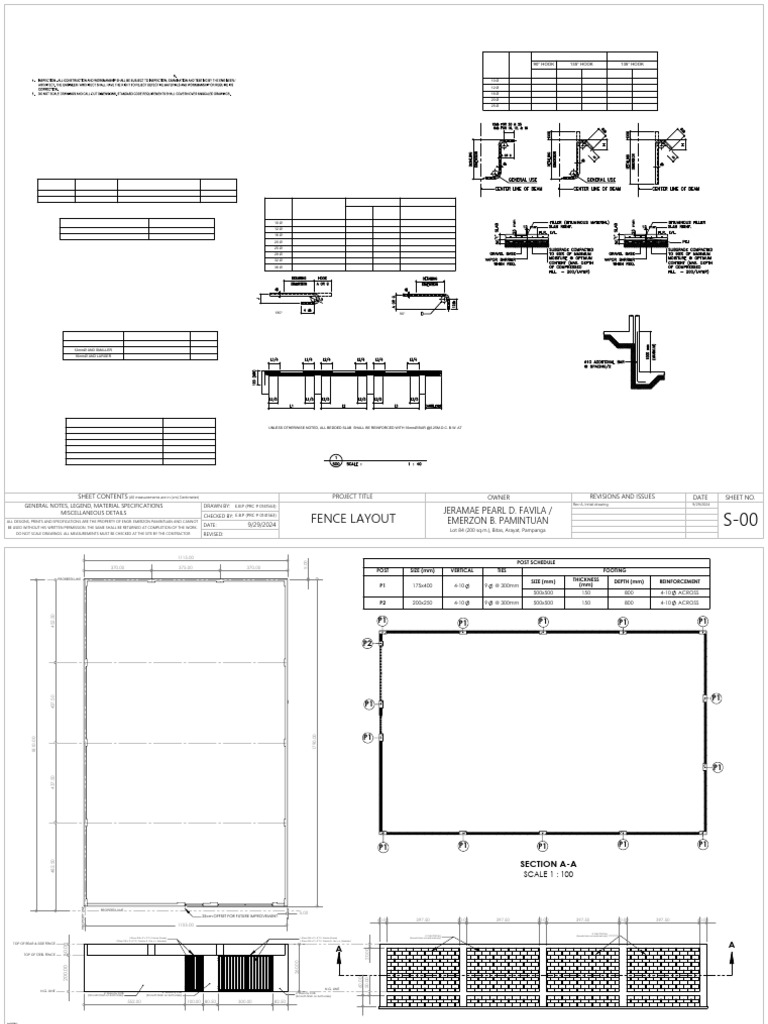 Pampanga, Fence Layout | PDF