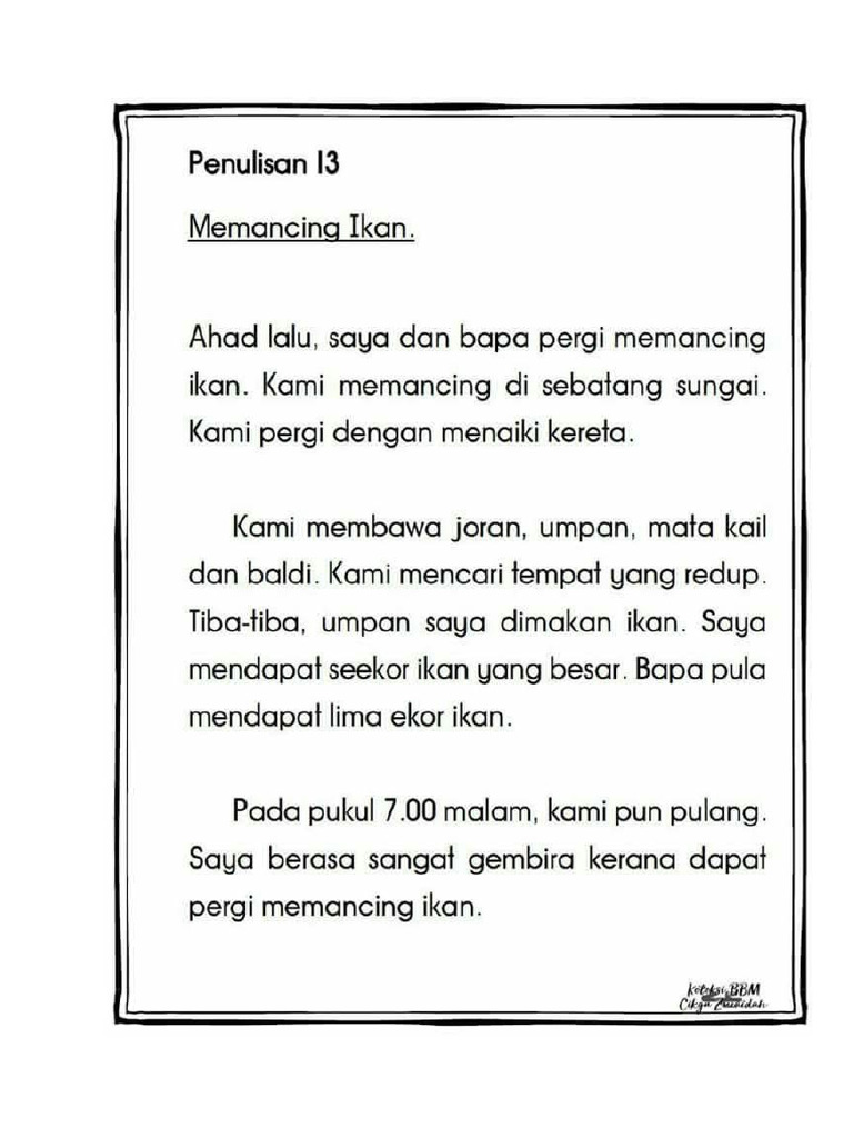 Karangan Mudah Pdf