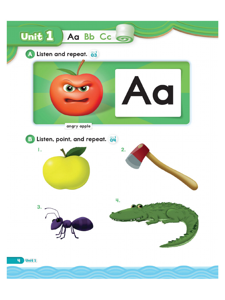 (Oxford - Phonics - World - 1 - SB) UNIT 1 | PDF