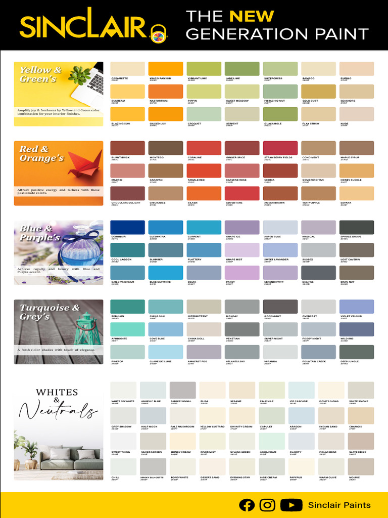 120 Color Chart | PDF