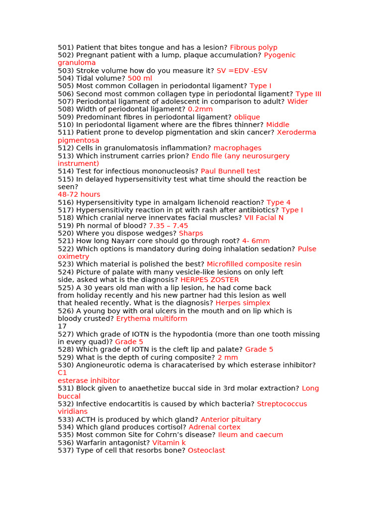 333 Most Repeated MFD Part1 | PDF