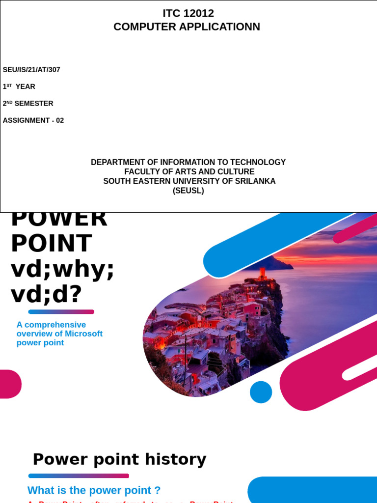 Ict History Presentation | PDF | Microsoft Power Point | Computers