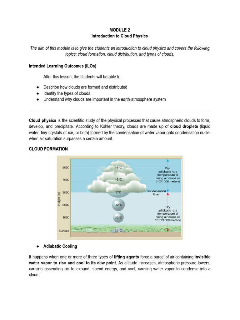 INTRO TO CLOUD PHYSICS | PDF
