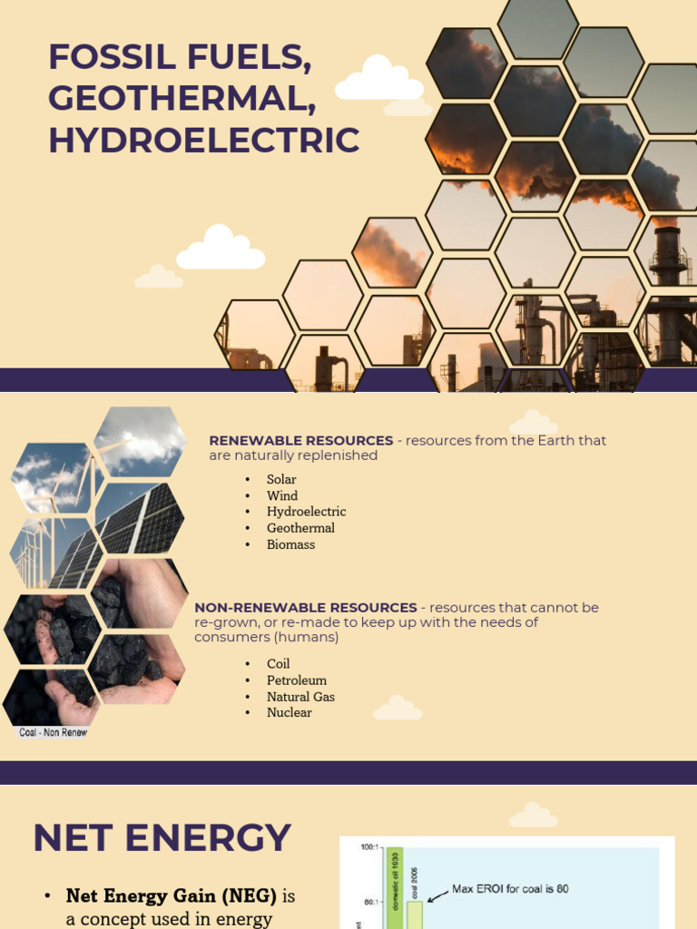 Fossil Geothermal Hydro | PDF