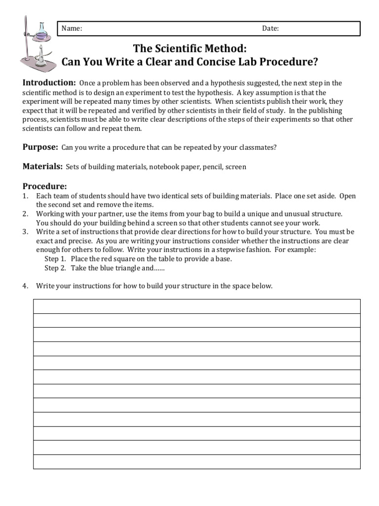 Writing A Clear Procedure | PDF